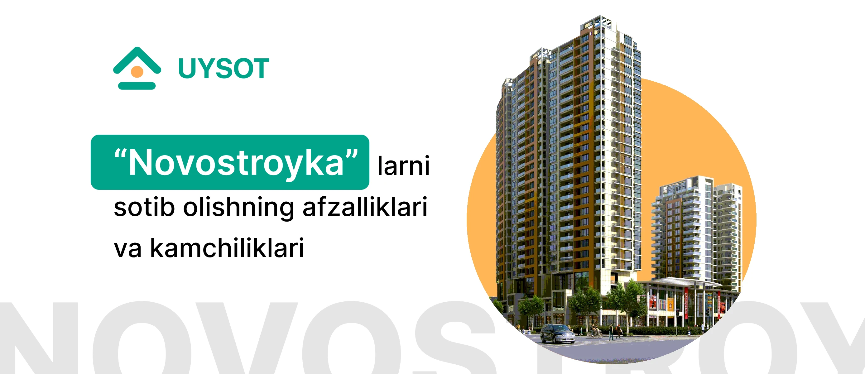 O'zbekistondagi barcha novostroykalar haqida eng aktual ma'lumotlar